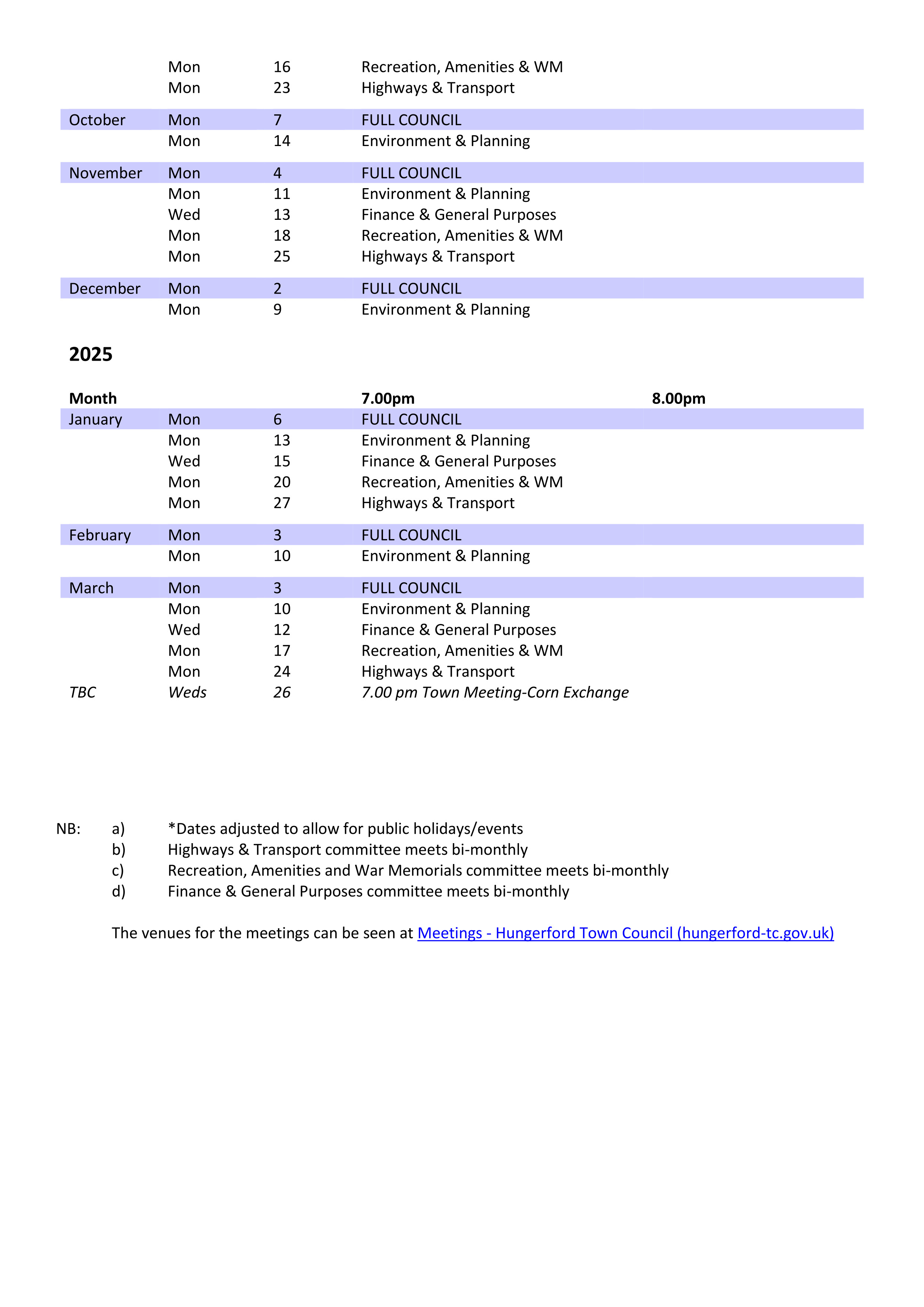 Home - Hungerford Town Council